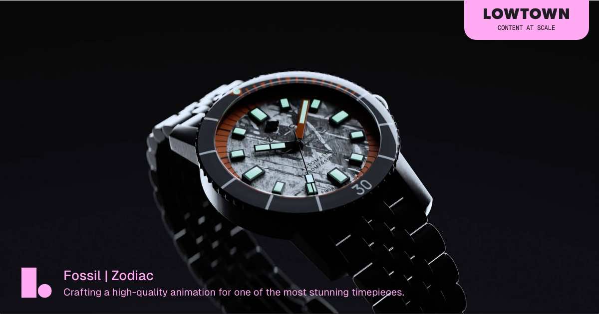 Fossil | Lowtown Studios - Photography, Video, Animation & UGC